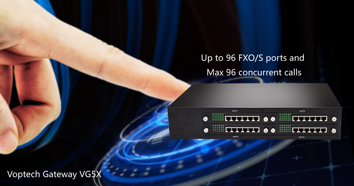 VOPTech Gateway VG5X | VOPTech