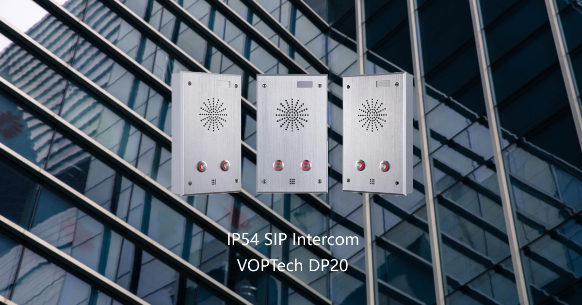 SIP Intercom DP20 | VOPTech