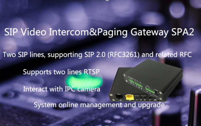 SIP INTERCOM Archives - Voptech